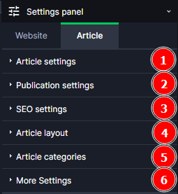 Knowledge base - WebWave - free website builder