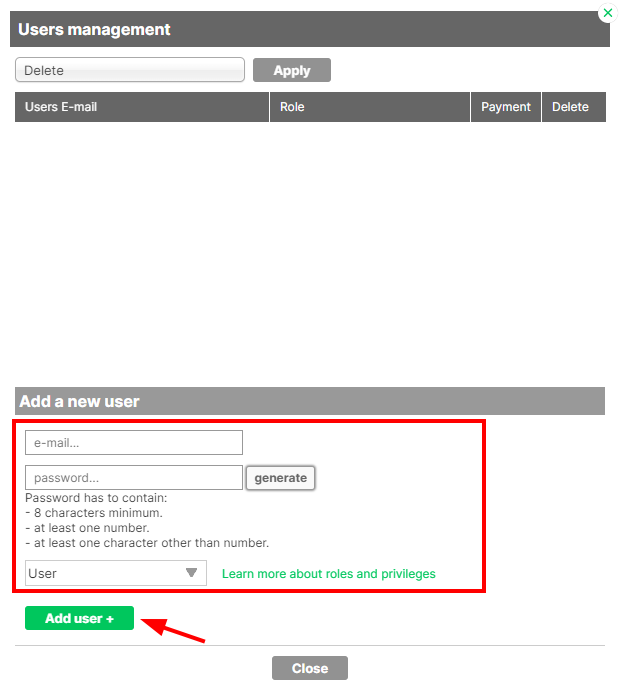 Knowledge base - a "Login" element - what is it and how to use it
