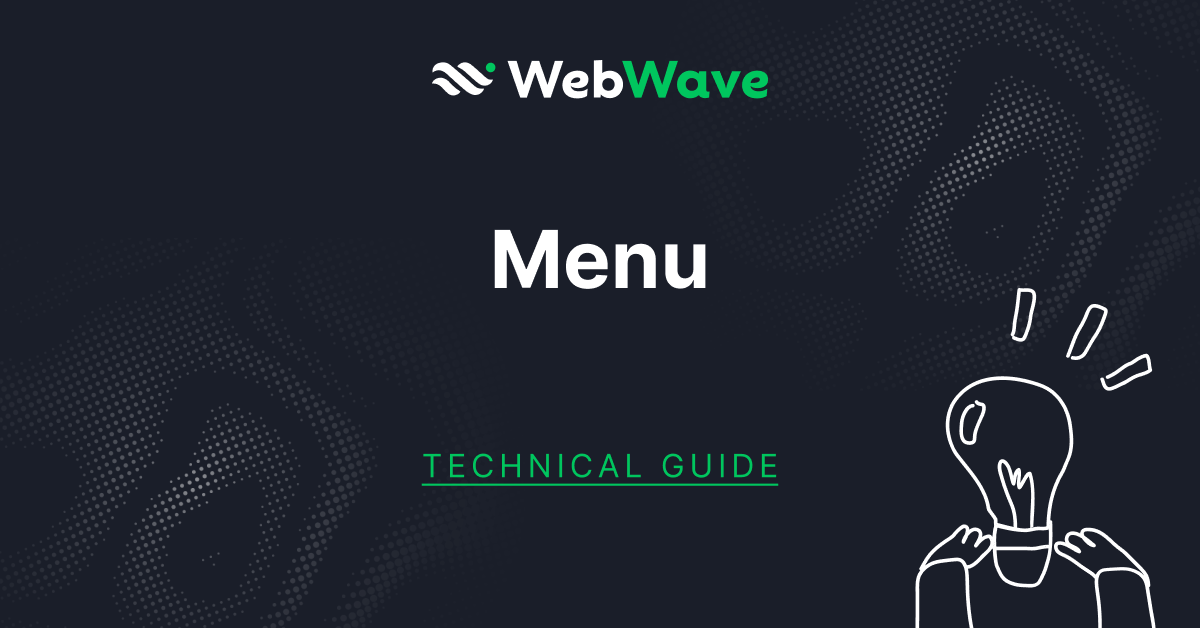 Knowledge base - Menu